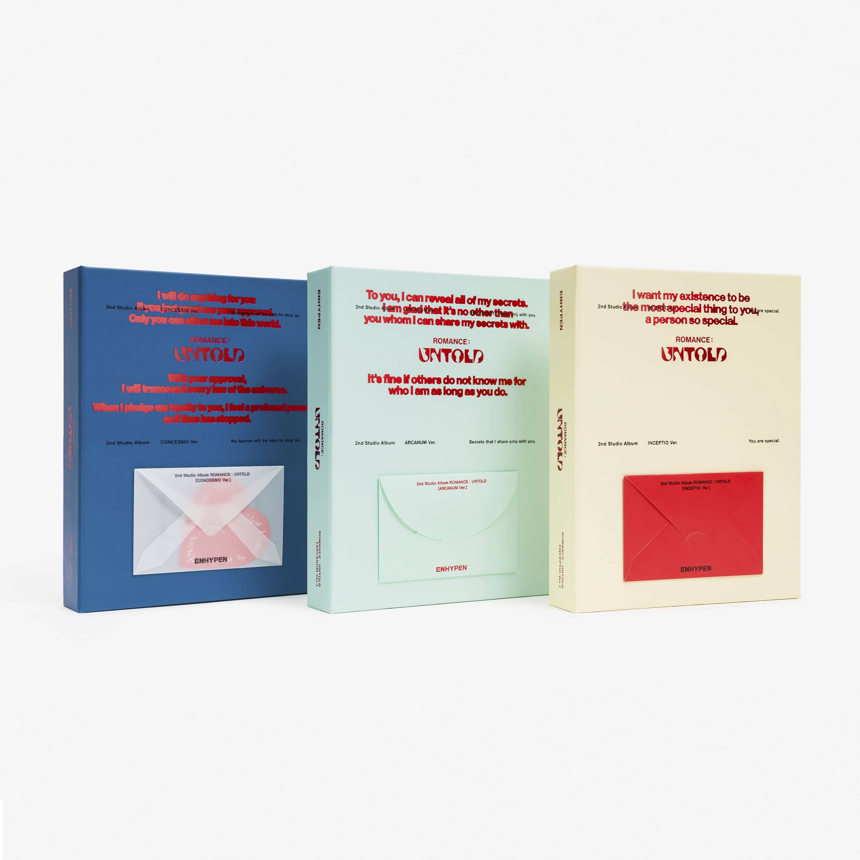 ENHYPEN [ROMANCE : UNTOLD] Pre-order with Weverse Gift | UK Kpop Shop ...